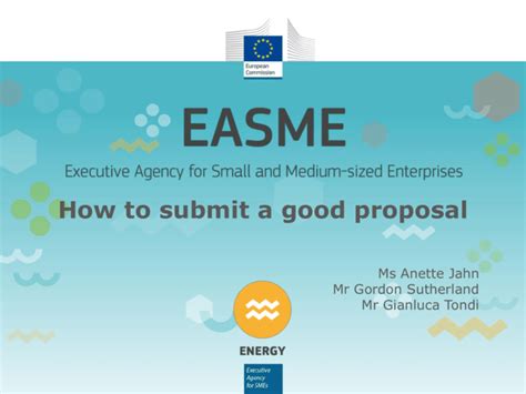 How To Submit A Good Proposal