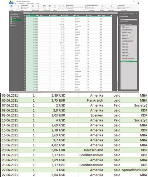 Power Query Table Currency Convert Rexcel