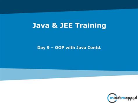 Session 09 Oop With Java Part 3 Ppt
