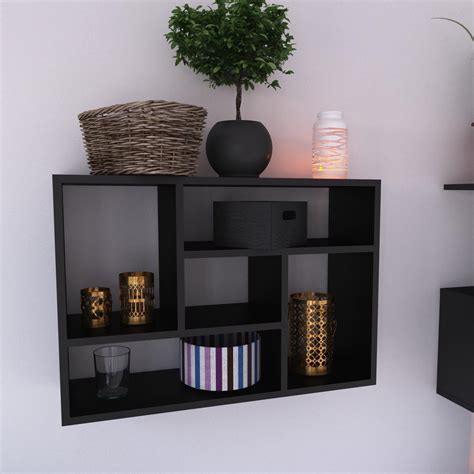 ᐉ Полиця на стіну книжкова Klick System ПК 32 Чорний • Краща ціна в Києві Україні • Купити в