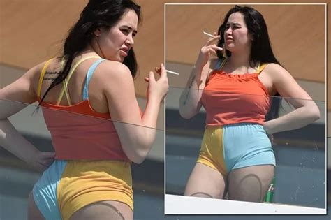 Marnie Simpson Flaunts Fuller Figure On Holiday In La After Undergoing Bum Fillers To Embrace