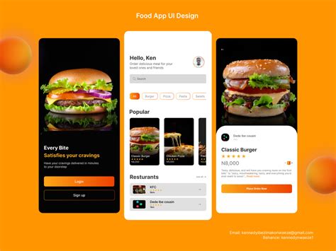 Food App Ui Design Mobile App Figma Ui Design Figma
