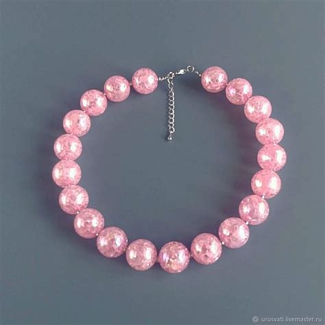 Крупные бусы с эффектом Северное сияние в интернет магазине на Ярмарке Мастеров Бусы