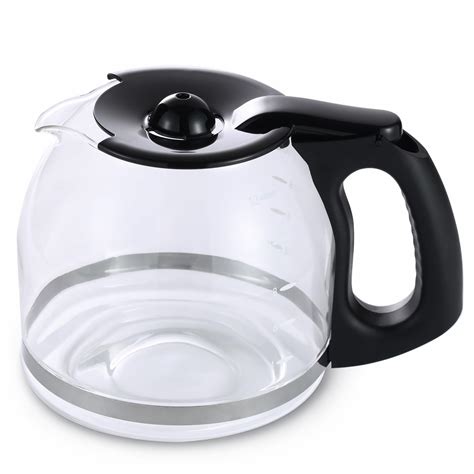 Besbarista 12 Cup Glass Replacement Carafe For Mr Coffee