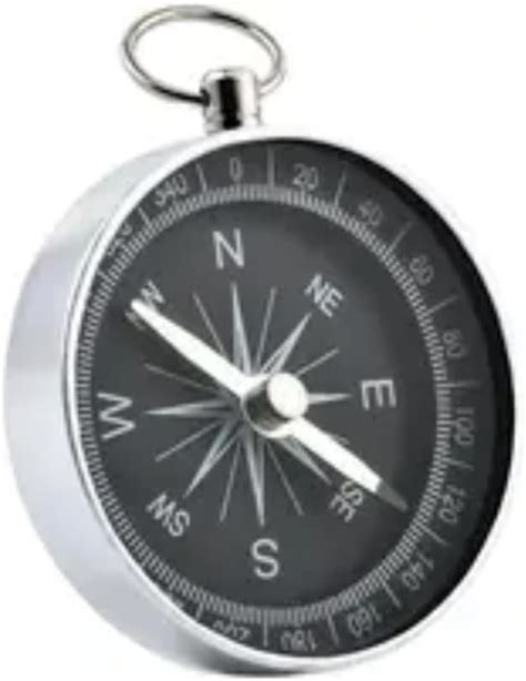 Portable Pocket Compass For Camping Hiking And Riding Flip Open Outdoor