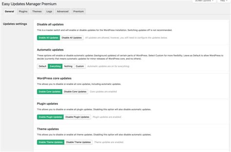 How To Manage Wordpress Automatic Updates Sunny Hq