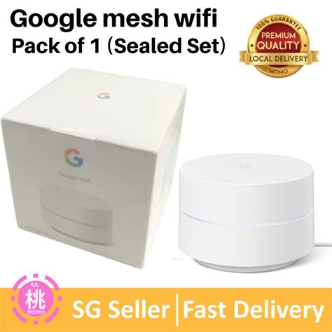 Google Wifi AC Mesh WiFi System Wifi Router Up To Sq Ft Coverage Shopee Singapore