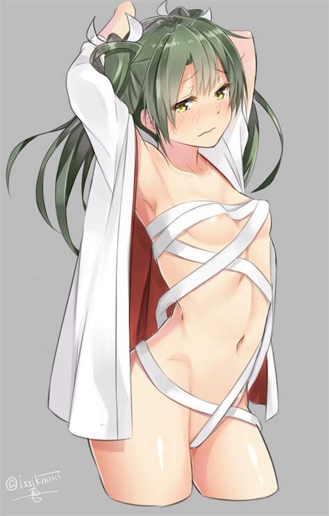 がおー裸に包帯だけ着てるきわどゾンビ女子 その2 もえぴりあ