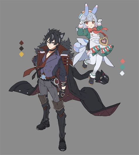 Wriothesley And Sigewinne Genshin Impact Drawn By Papajayjennygin2