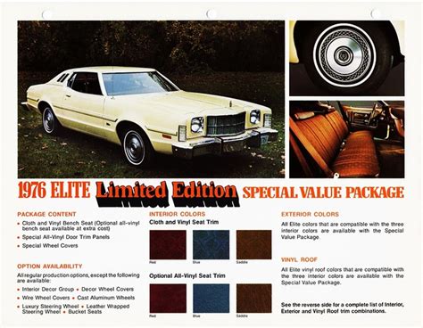 1976 Ford Elite Limited Edition A Photo On Flickriver