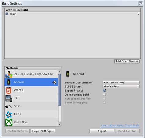Embedded Unity Within Android App By David Beloosesky Medium