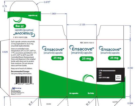 Ensacove Package Insert Prescribing Information Moa