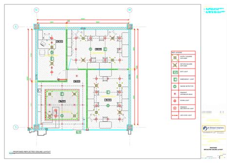 Rcp 01 Reflected Ceiling Layout Pdf