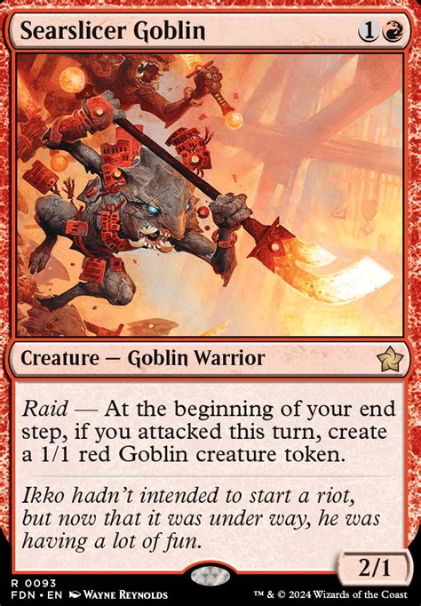 Foundations Goblins Standard Mtg Deck