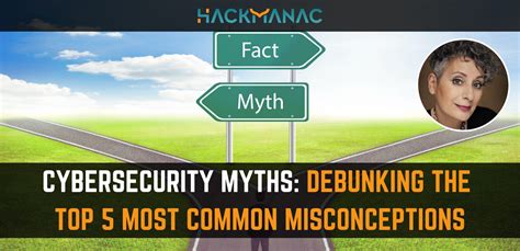 Cybersecurity Myths Debunking The Top 5 Most Common Misconceptions Hackmanac