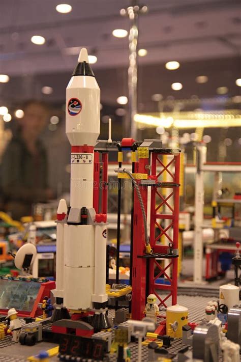 Space Rocket Editorial Image Image Of Play Bricks Rocket 45386095