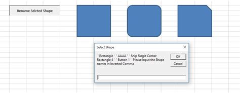 The Completely Dynamic Way To Rename The Shapes In Excel Vba