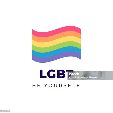 Lgbtq 프라이드 월 플래그 개념 벡터 플랫 일러스트레이션 성적 소수 자 무지개 흔들기 플래그 기호 자신에게 텍스트가 될 수 있습니다 자유와 다양성 배너 배경 포스터를