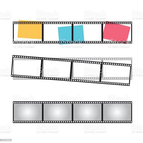 빈 필름 프레임 재고 일러스트입니다 프레임 필름 벡터 일러스트 레이 션의 이미지 0명에 대한 스톡 벡터 아트 및 기타 이미지