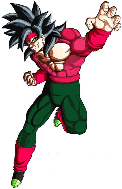 Super Bardock Ssj4 By Blackmelllow On Deviantart