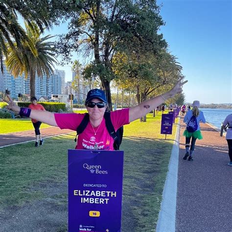 Walk For Womens Cancer Elizabeth Imbert