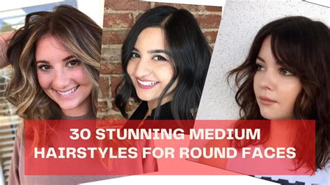Shoulder Length Haircuts 2022 Round Face