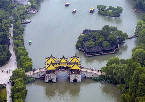 江苏扬州：暑期瘦西湖旅游人气旺 搜狐大视野 搜狐新闻
