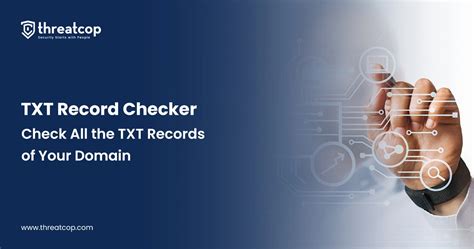 free txt record checker by threatcop