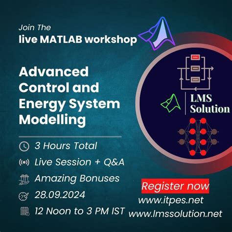 Lms Solution On Linkedin Matlab Controlsystems Energymodeling Advancedmatlab Matlabworkshop