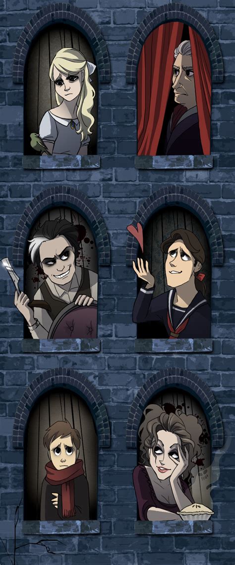 Sweeney Todd Cast Sweeney Todd Fan Art 2596859 Fanpop