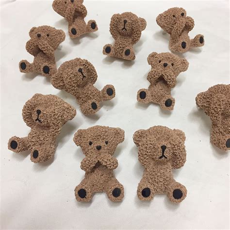 뽀글이 곰돌이 석고방향제 선물상자 감도 깊은 취향 셀렉트샵 29cm
