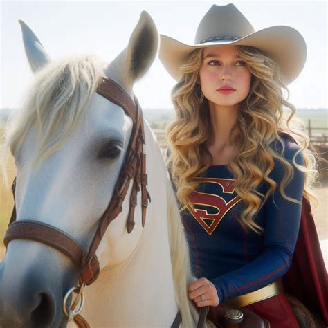 Supergirl Cowgirl By Gardenia76 On Deviantart