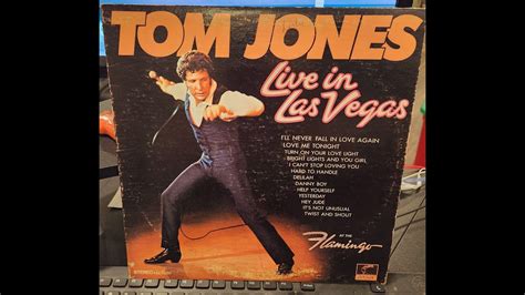 Tom Jones Live In Las Vegas Youtube