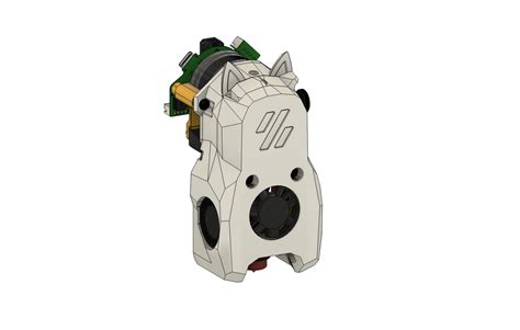 Voron V0 2 V0 2r1 Mini Stealthburner With Cat Ears By Ryandam Download Free Stl Model