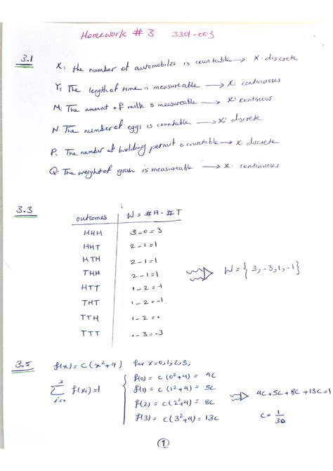 homework 3 ie 3301 hw3 solution homework 3 3 x the number of