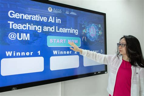 Ctle Held Online Survey On Generative Ai On Um Faculty Members Pedagogical Usage Centre For