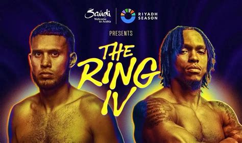 The Ring Iv David Benavidez Vs Anthony Yarde Match Card Start Time