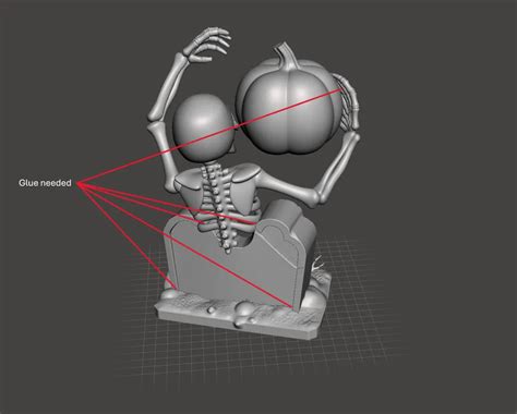 Rise From The Grave Halloween Skeleton Free 3d Print Model Makerworld