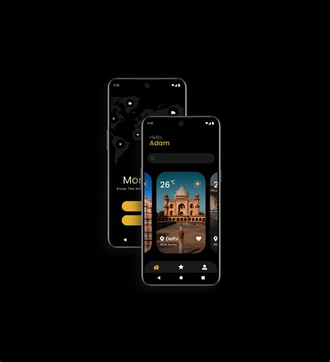 Weather App UI Prototype Figma