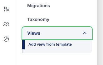Navigation Does Not Show Views Menu Item If View Templates Module Is Installed