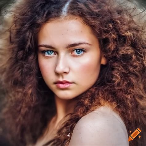 Close Up Portrait Of A Young Russian Woman On Craiyon