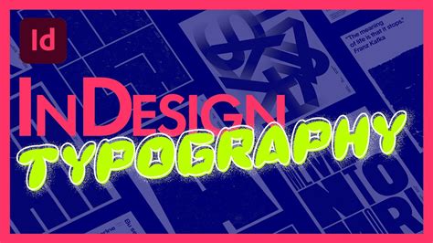 Indesign Type Web Design Tutorials