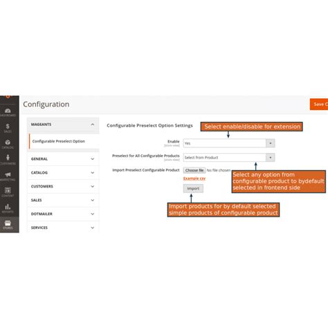 Magento 2 Configurable Pre Select Extension Magento 2 Pre Select