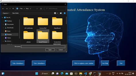 Face Recognition Based Attendance System Using Python