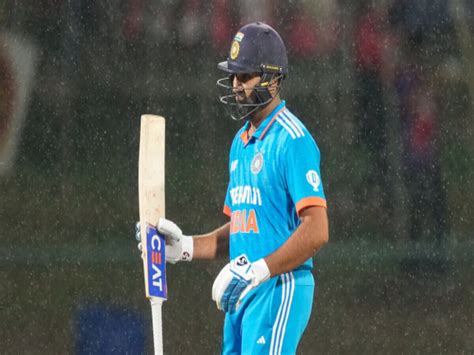 Rohit Sharma Becomes The First Indian To Score 10 Fifty Plus Scores In
