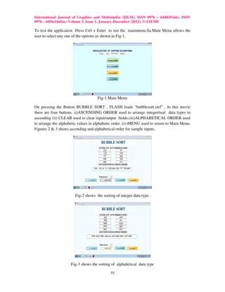 Visualization Of Sorting Algorithms Using Flash Pdf