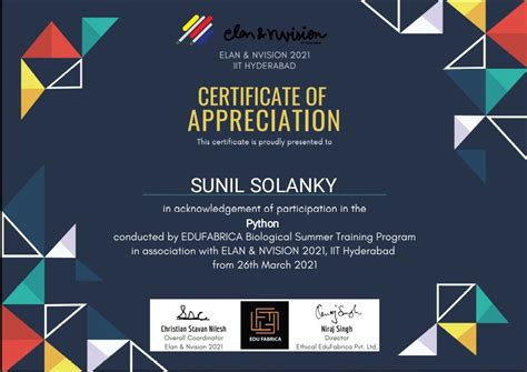 Sunil Solanki On Linkedin Achievement