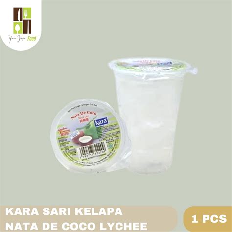 Jual Kara Sari Kelapa Leci Kara Nata De Coco Lychee Gelas 220 Gr 1 Pcs Shopee Indonesia