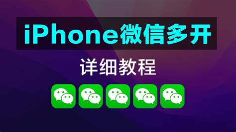 【支持 Ios16】iphoneipad微信双开安装教程，无需电脑直接手机安装【vip会员版】。免费用户请参考说明栏 Youtube