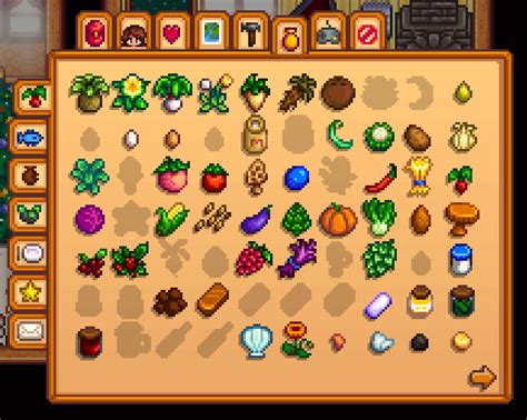 The Player Menu Everything You Need In One Spot Stardew Valley Blog